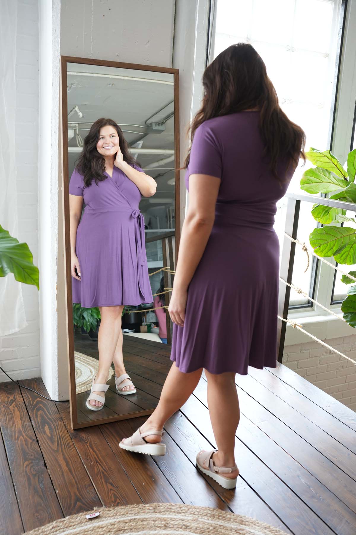 Robe Tulipe / Lilas – Cherry Bobin