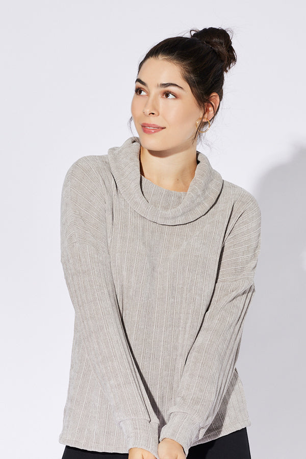 Chandail Constance / Gris Pâle – Cherry Bobin